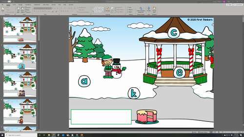 Long A Silent E Digital Christmas Phonics Games Google Slides Seesaw ...