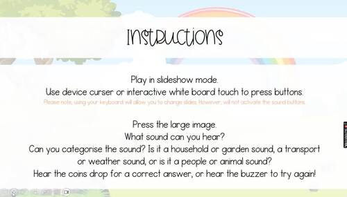 PHONICS | Phase 1 | Aspect 1 | Environmental Sounds | Sound Sort | IWB ...