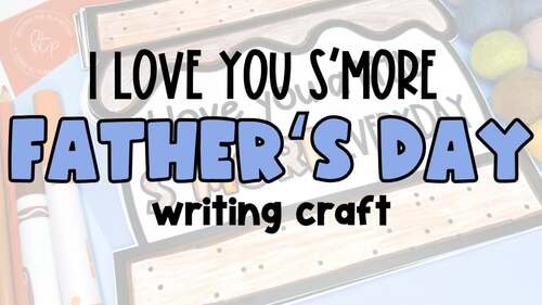 Father's Day Craft Preschool and Kindergarten, Smores Craft, Fathers ...
