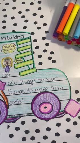 Kindness Craft SEL Bulletin Board Kindness Week by The Teaching Diva Corner