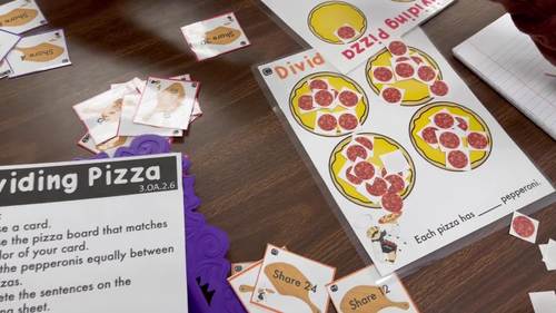 Division Pizza by Teach from the heART | TPT