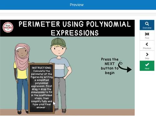 Algebraic Perimeter With Polynomial Functions Scaffolded Boom Cards ... Algebraic Perimeter With Polynomial Functions Scaffolded Boom Cards ...