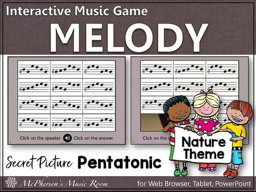 Solfege Pentatonic Interactive Melody Game | Reveal the Secret Picture ...