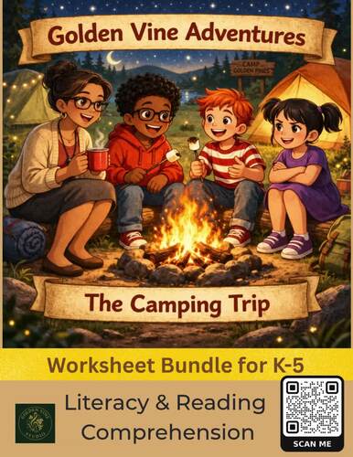 The Camping Trip: Literacy & SEL Unit by Golden Vine Adventures | TPT
