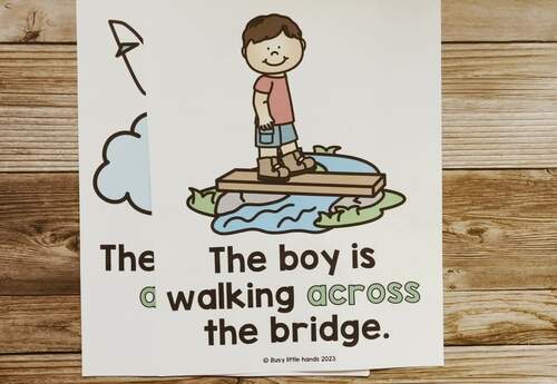 Positional Word Cards, Posters, Book -Preschool, Kindergarten, Special ...