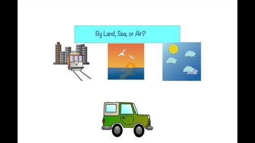 Categories Transportation Sorting Digital Activity Interactive PDF for ...