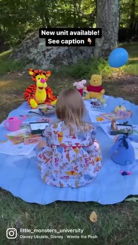 Falling into Fall with Winnie the Pooh by Little Monsters Universe