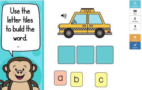 Short A | CvC Words | Reading and Spelling | BOOM CARDS | Science of ...