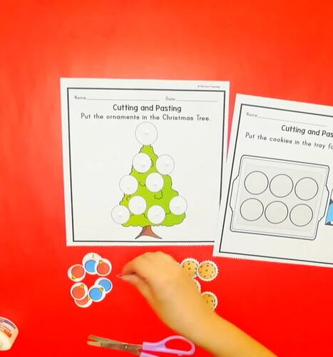 Christmas Fine Motor Skills Activity by The Joy in Teaching | TPT