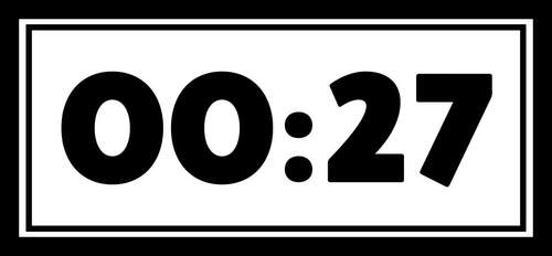 18 Black Countdown Timer Classroom Management Tool Morning Meeting ...
