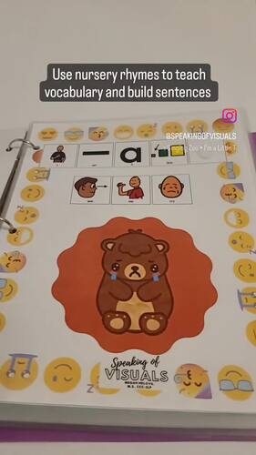 Adaptive And Interactive Storybook Im A Little Teapot Boardmaker