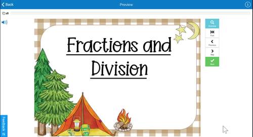 Fractions as Division - Real World Problems - Interactive, Digital ...