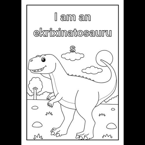 Dinosaur Coloring Book PDF | for Preschool & Kindergarten | 28 ...