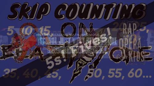 Skip Counting by 5s Worksheet for Multiplication with Skip Counting Rap ...