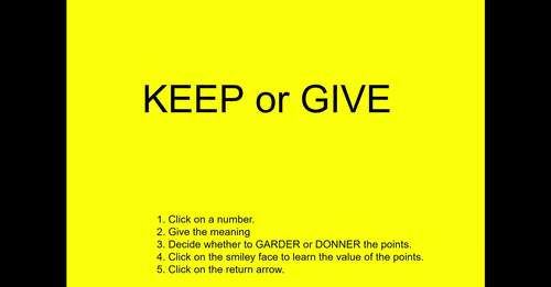 T'es Branche Level 1, Unite 1 Review Game by Mme Madeline | TPT