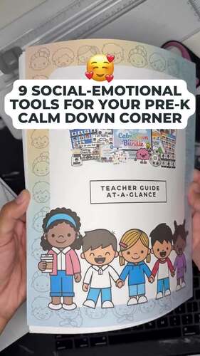 Calm Down Corner Social Emotional Learning Bundle Posters Activities ...