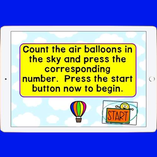 Find the numbers 0 to 10 Boom cards Hot air balloons by LOL - Life of ...