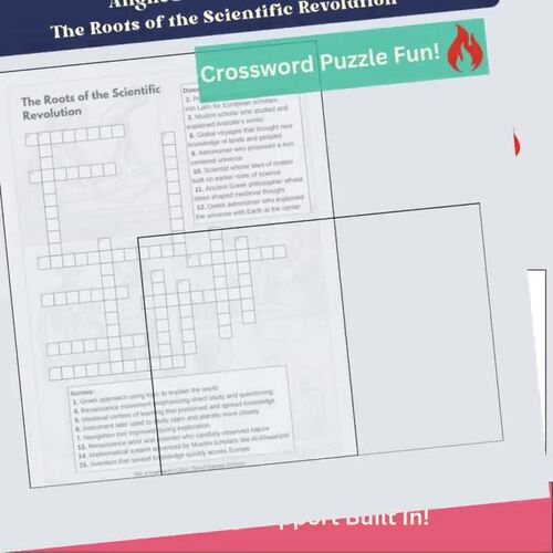 Exploring the Roots of the Scientific Revolution Puzzle Pack — HSS 7.10.1