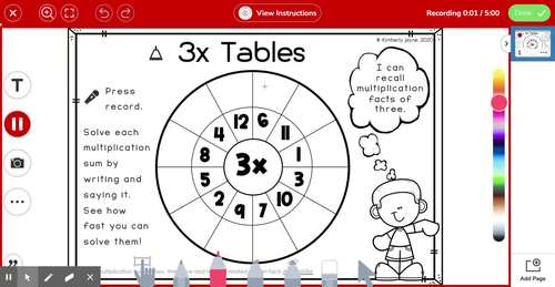 Seesaw Math Activities Multiplication by High Potential Education