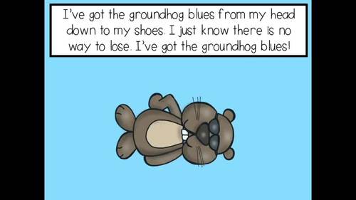 Groundhog Poem | Song & Video With Writing & Sequencing Activities & More