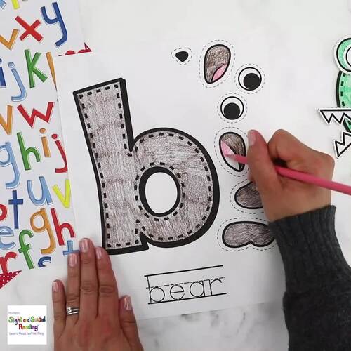 Animal Alphabet Craft: Lower Case and Capital Letter Animals | TPT