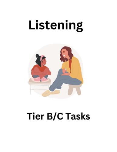 ESOL Four Domains Practice Tier A and B/C Aligned with WIDA Standards