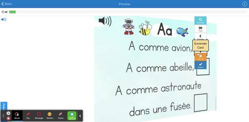 FRENCH Pocket Chart Alphabet Poems + Boom Cards Practice BUNDLE | TpT