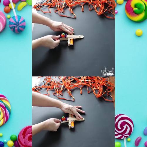 Fun Halloween Science & Fall Science Halloween STEM Activity Candy Corn ...