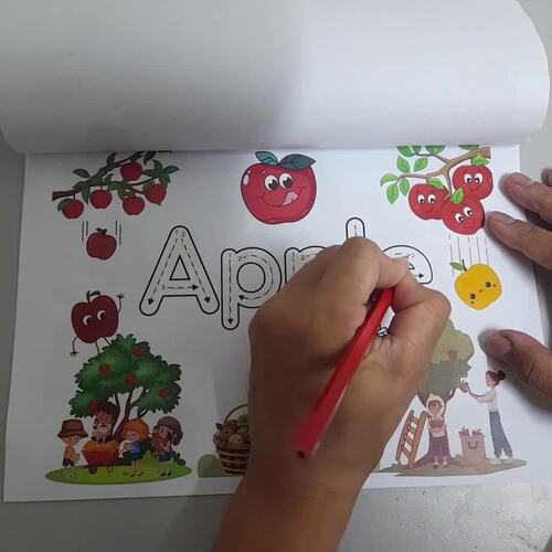 Fun Alphabet Tracing Worksheets for Preschool & Kindergarten by Masctube