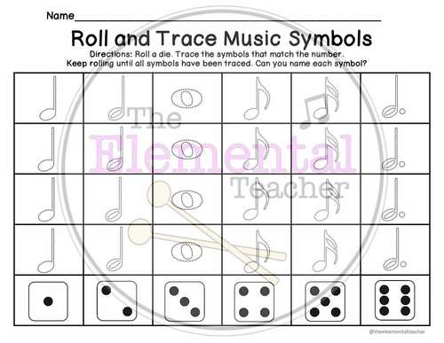 Roll It Dice Games and Activities for Music Learning Ultimate BUNDLE