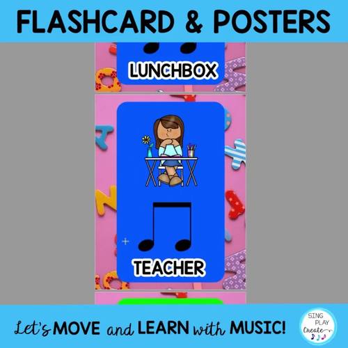 Rhythm Activities BUNDLE: {Sixteenth Notes} Video, Google Apps School Time