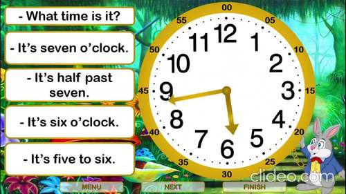 Online & Distance. Telling The Time. Power Point Game. by Iryna Kashuk