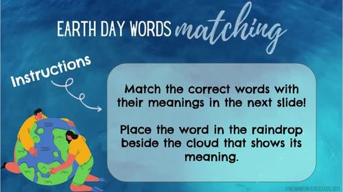 DIGITAL Earth Day Virtual Celebration Google Slides for Zoom or Google Meet