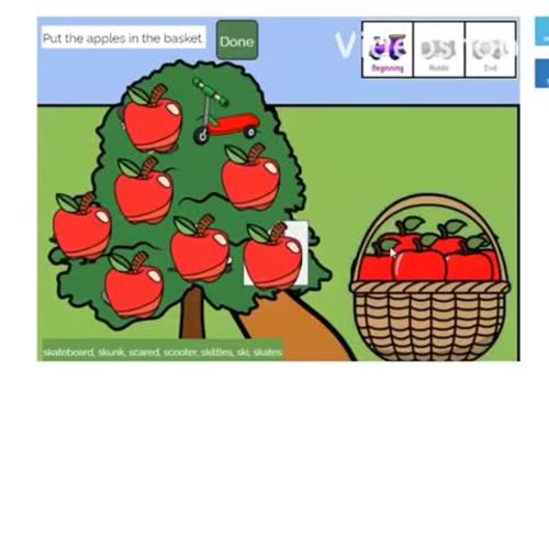 Boom Cards: Apple Picking Speech Consonant Blends by Ausome SLP | TpT