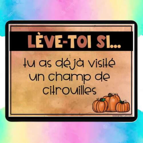 French Lève-toi si... Mega Bundle | French Stand Up Sit Down Bundle