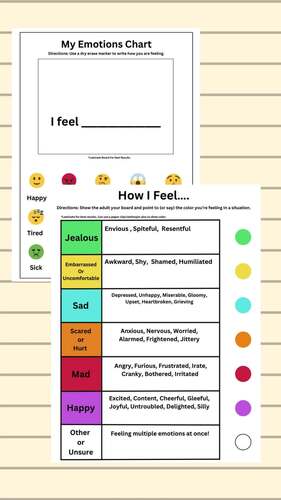 Social and Emotional Regulation Tools, Activities, and Worksheets