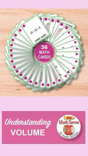 Understanding Volume: Math Card Games & Matching Activities 5M33 ...