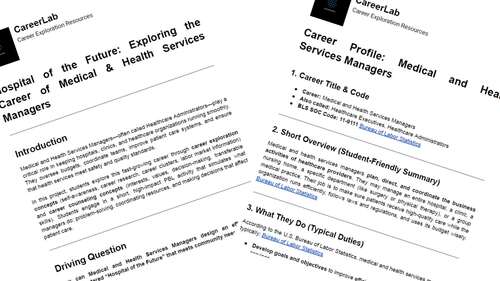 Career Exploration Project | MHM | Career Day & School Counseling ...