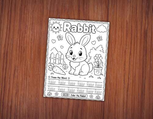 Pets Coloring & Tracing Worksheets | Preschool & Kindergarten ...