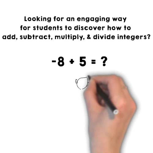 PBL Adding and Subtracting Integers Discovery Task w/ Temperature Context