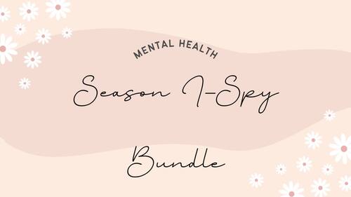 I Spy Activity Bundle | Fall, Winter, Spring & Summer Worksheets ...