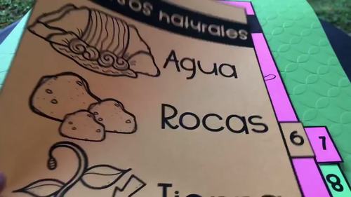 Science Journal Dividers- SPANISH KINDER by Hola Bilinguals - Dayana