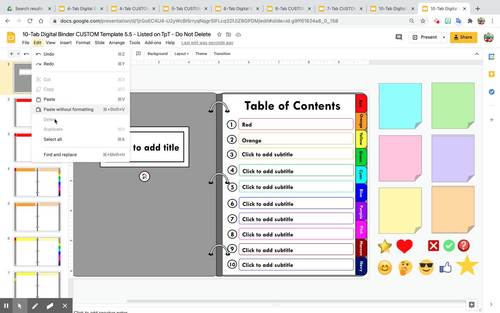 Digital Interactive Notebook Binder Google Slides™ MEGA-BUNDLE ...