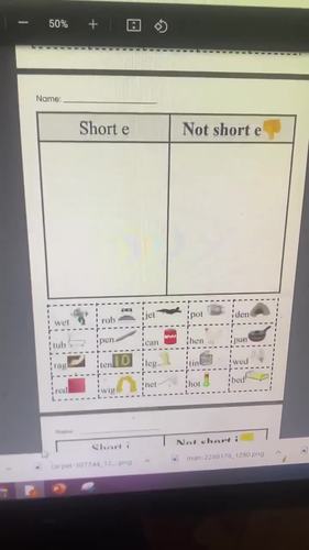 Cut and paste cvc words by Tomaszewski Teaches 1st | TPT