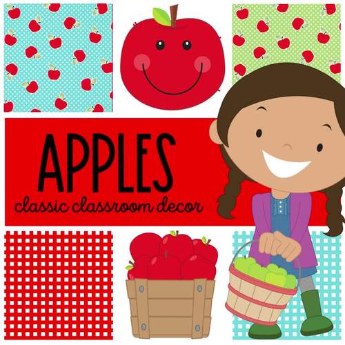 Apple Theme Classroom Decor | EDITABLE Table Signs | TpT