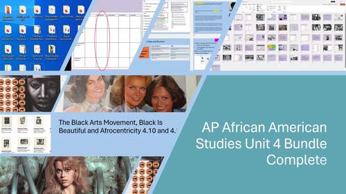 AP African American Studies Unit 4 Bundle Complete by US History In Depth