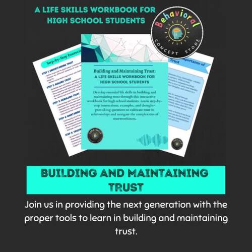 Building and Maintaining Trust: A Life Skills Workbook for High School ...