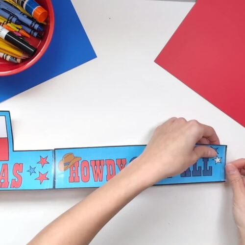 Texas Independence Day Craft | Texas Flag | Headbands | Crowns ...