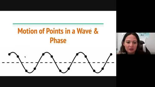 13.3. Motion of Points in a Wave & Phase Video by PhysicsWithMsNigro