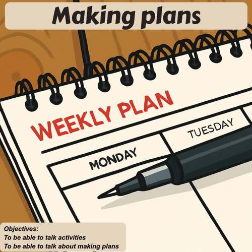 ESL Speaking & Grammar Activities: Talking About Future Arrangements ...